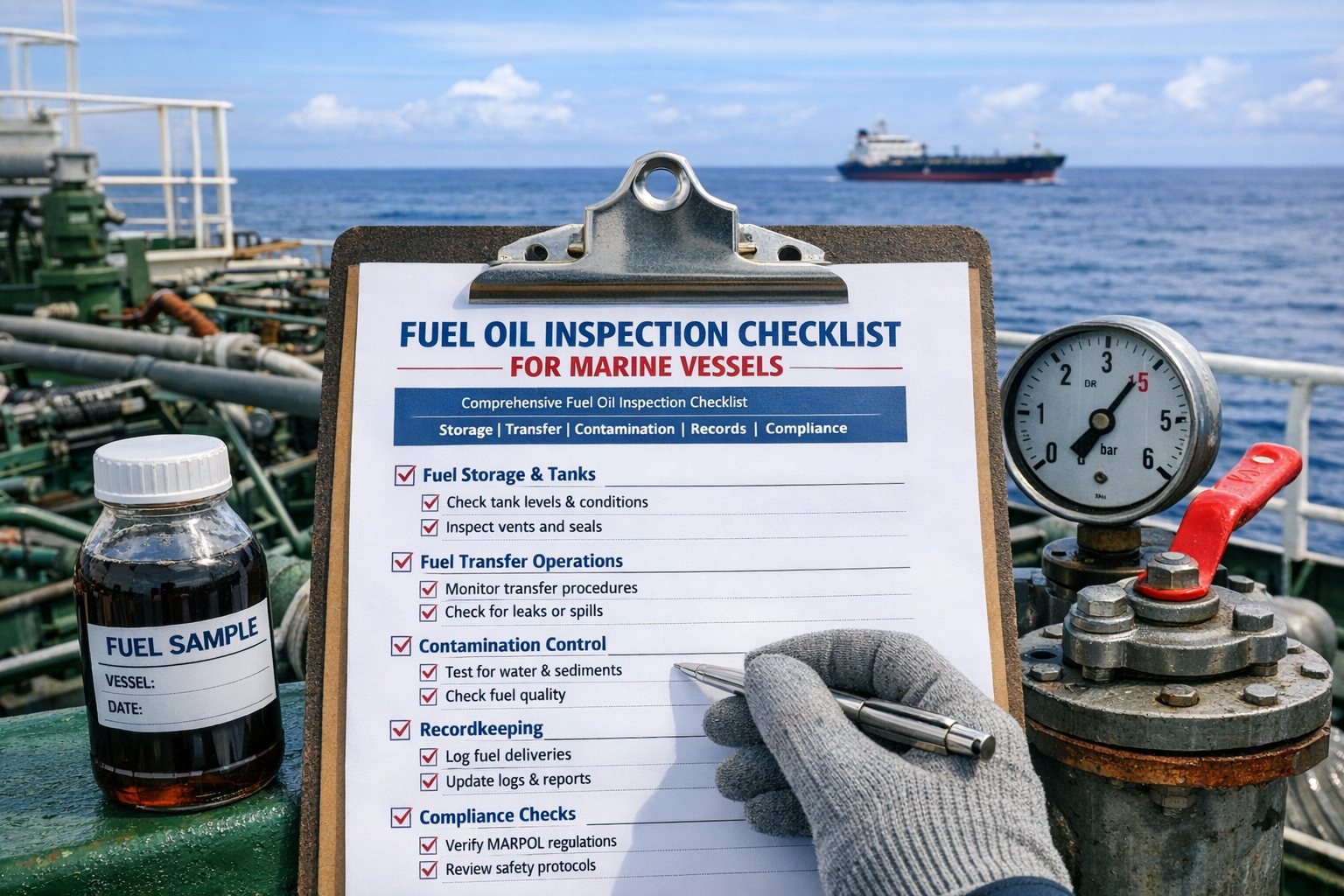 Engine Room Inspection Checklist